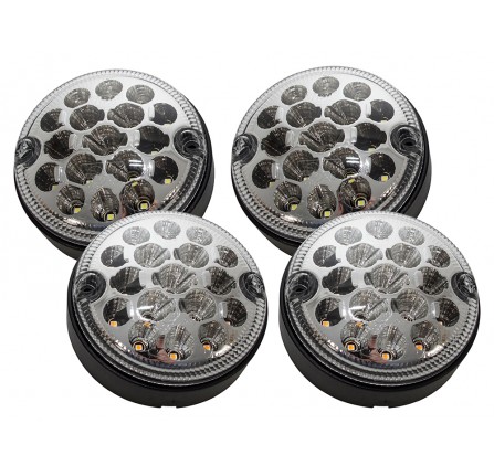 DA1274CL - Led Light Upgrade Kit Front Nas Clear