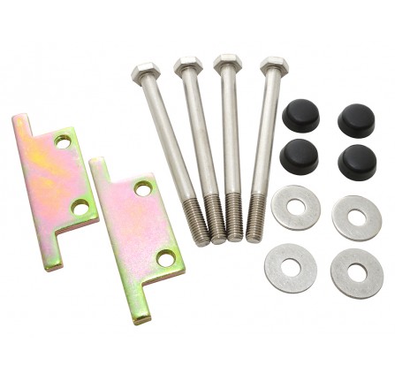 DA1171K - Bumper Fixing Kit Plates & S/S Bumper Bolt Set for Defender