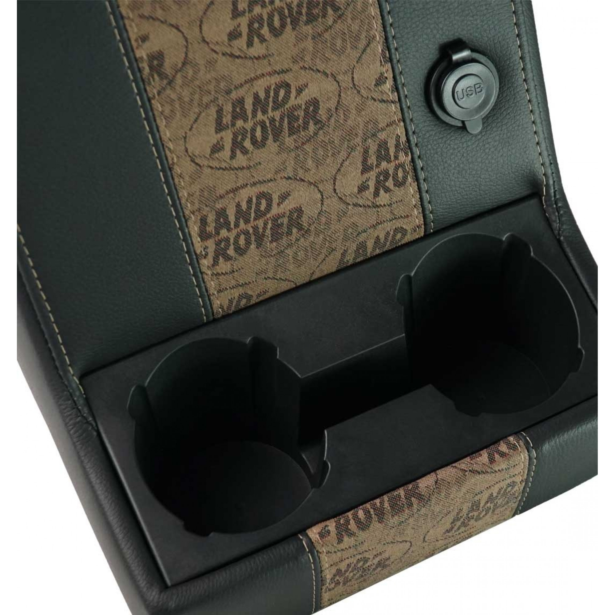 EXT160-LRB - Premium Loc Box Land Rover Brown Logo