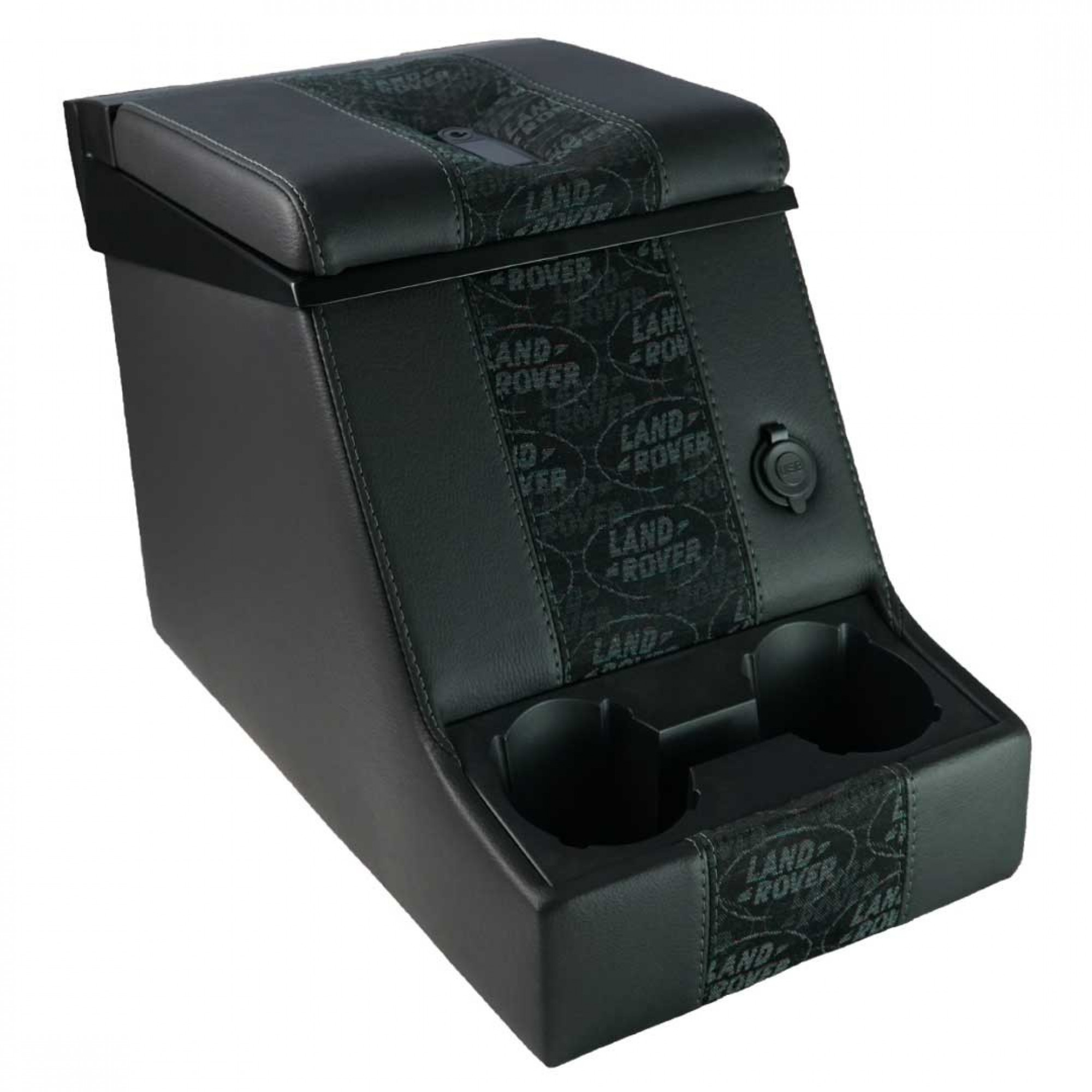 EXT160-LRBK - Premium Loc Box Land Rover Black Logo