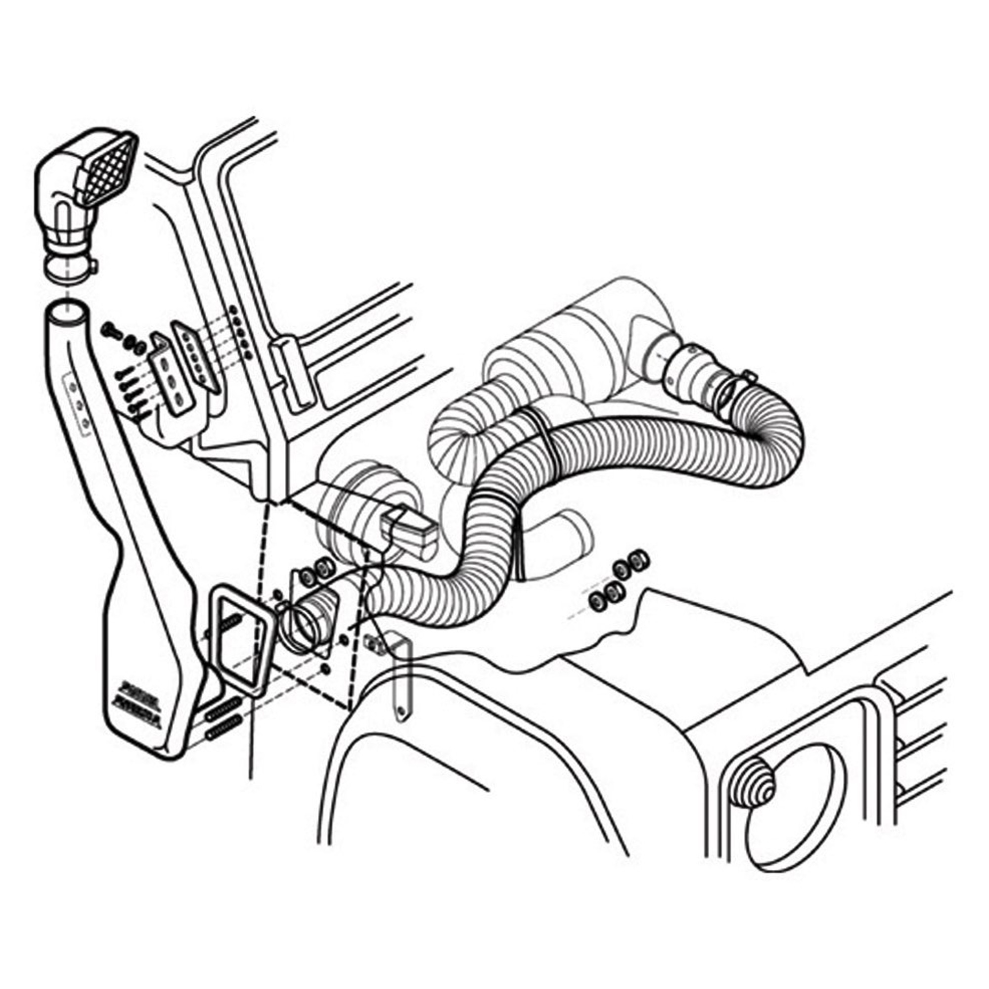 Land Rover Defender Snorkels | John Craddock Ltd