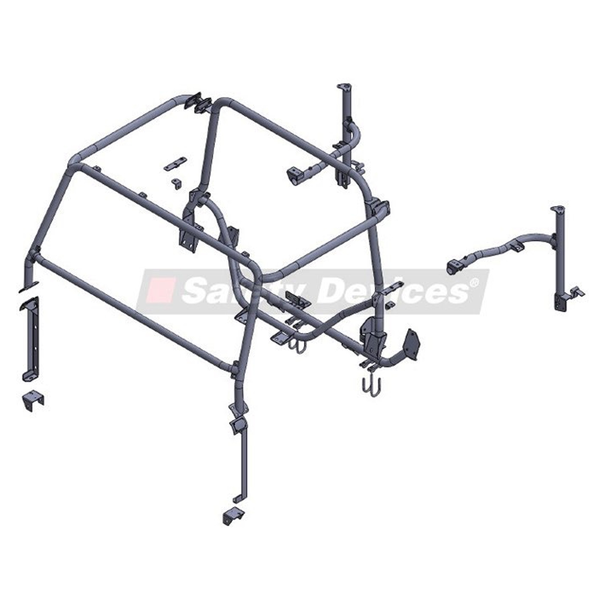 Safety Devices Roll Cages for Land Rovers | John Craddock Ltd