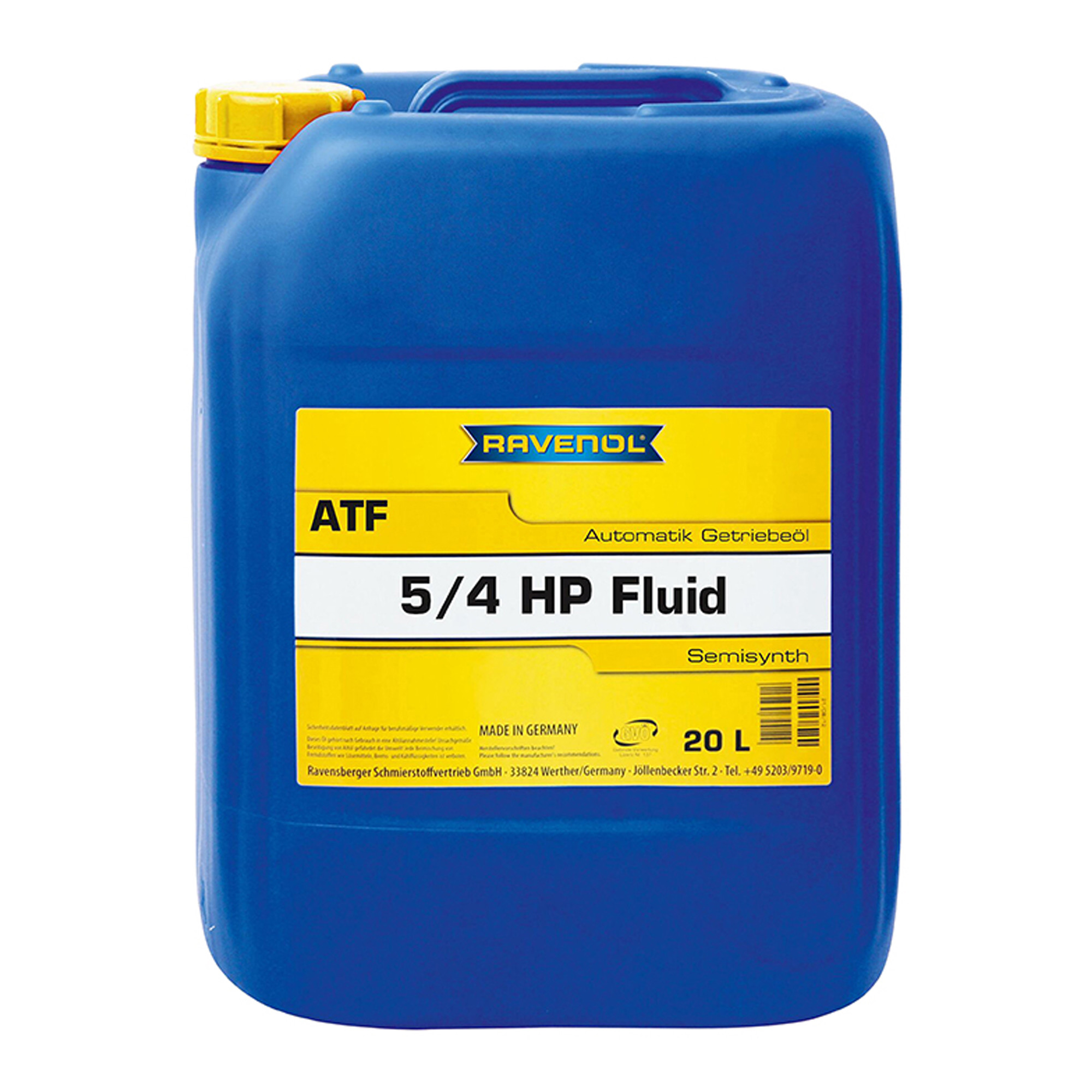 DA1579 - Ravenol Atf 5/4 Hp Fluid 20L - Automatic Transmission Oil