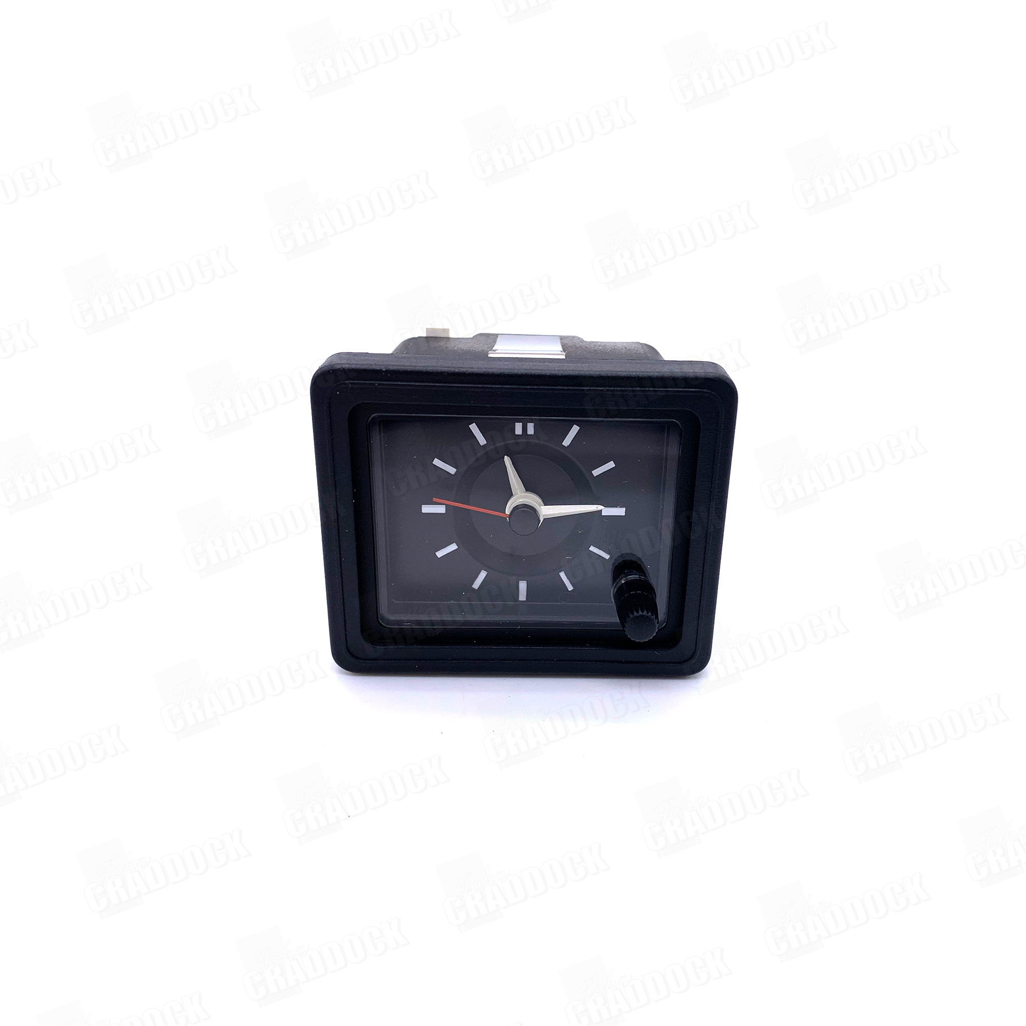 PRC4370 - No Longer Available Rectangular Clock Analogue