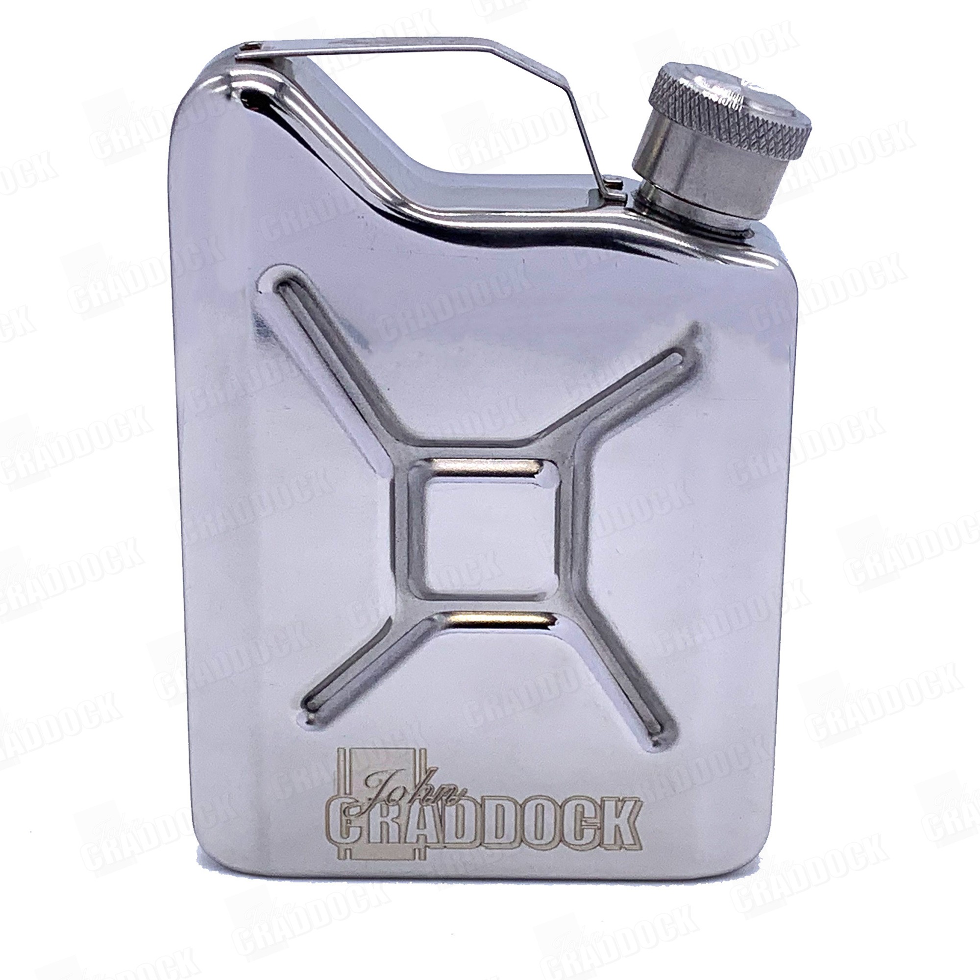 JCM003 - Jerry Can Hip Flask - 142ML Capacity - Steel