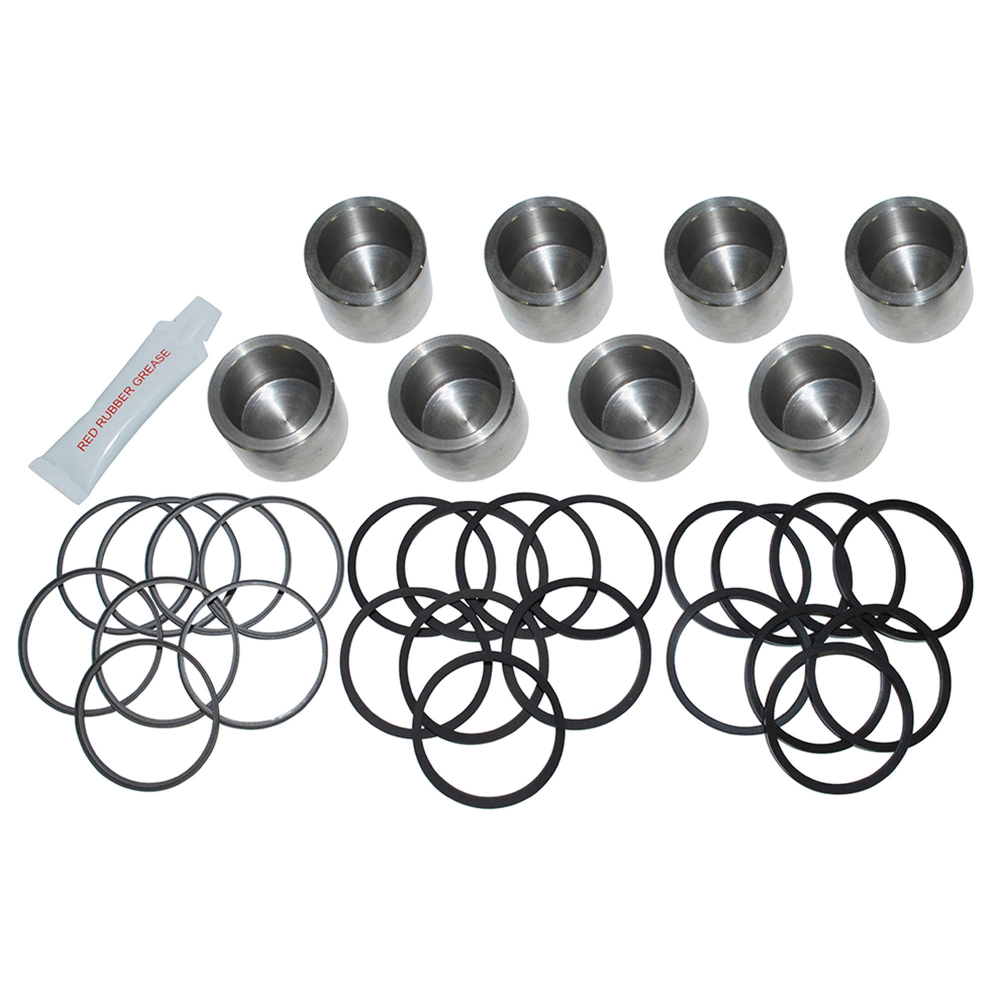 Da1165 Stainless Steel Brake Caliper Pistons And Seal Kit Defender Up