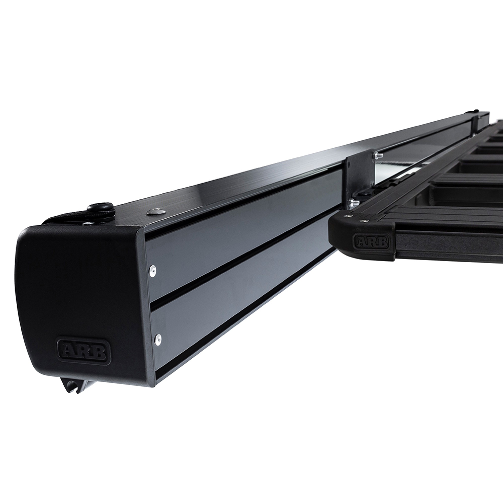 814412 - ARB Black Aluminium Awning W/Light 2500X2500