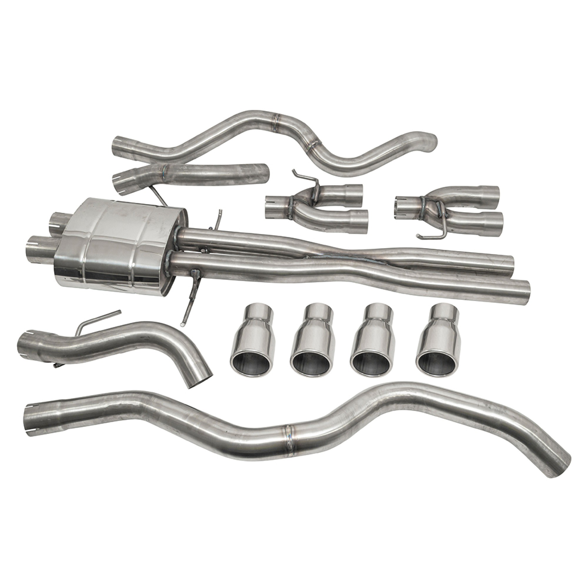 DA3576 - Stainless Steel Sports Exhaust System Range Rover Sport - Svr ...