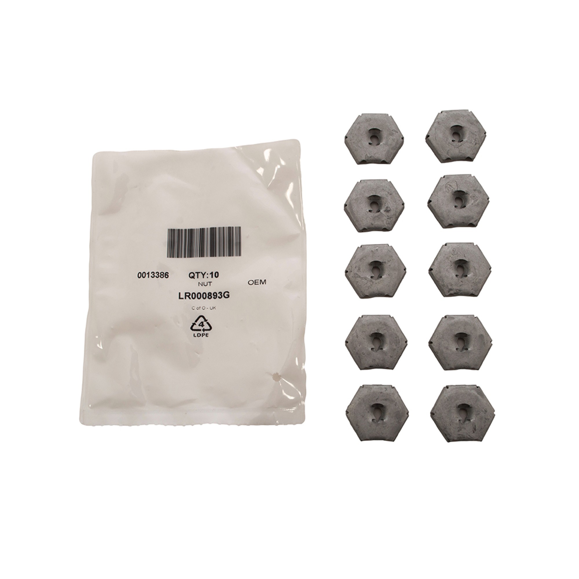 LR000893G - Heat Shield Spring Nut