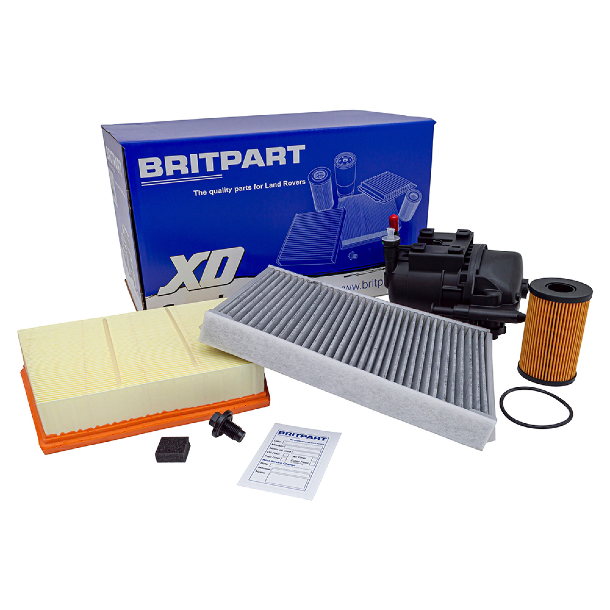 DA6123 - Britpart Service Kit - Dis Sp & Evo - 2.0 Single Td - AJ200 - from Gh