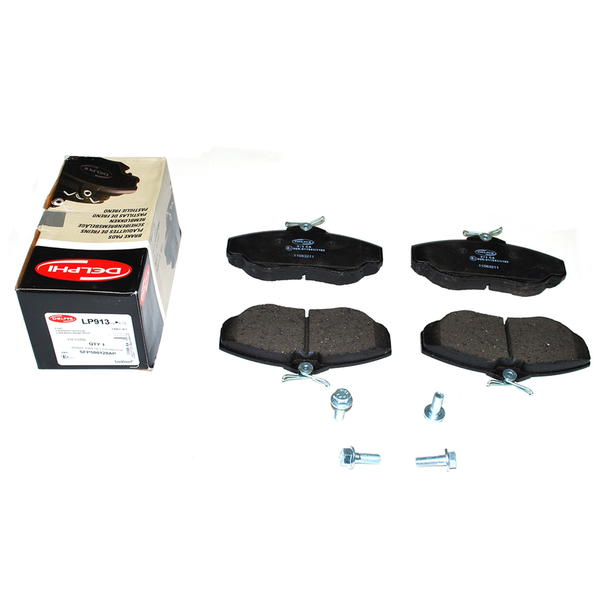 SFP500120AP - Delphi Front Brake Pads Range Rover 95-02