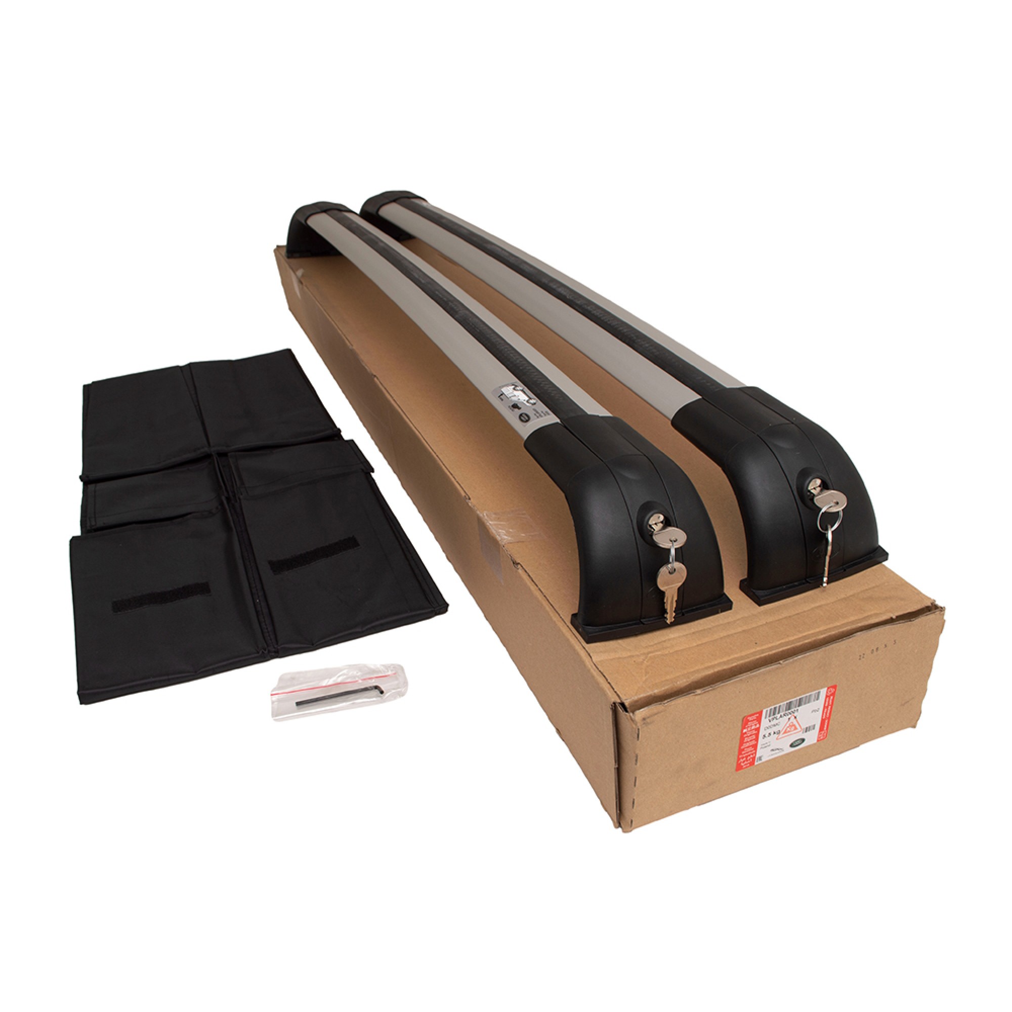 VPLAR0001LR - Genuine Roof Cross Bar Kit - Bright Finish - Discovery 3/4