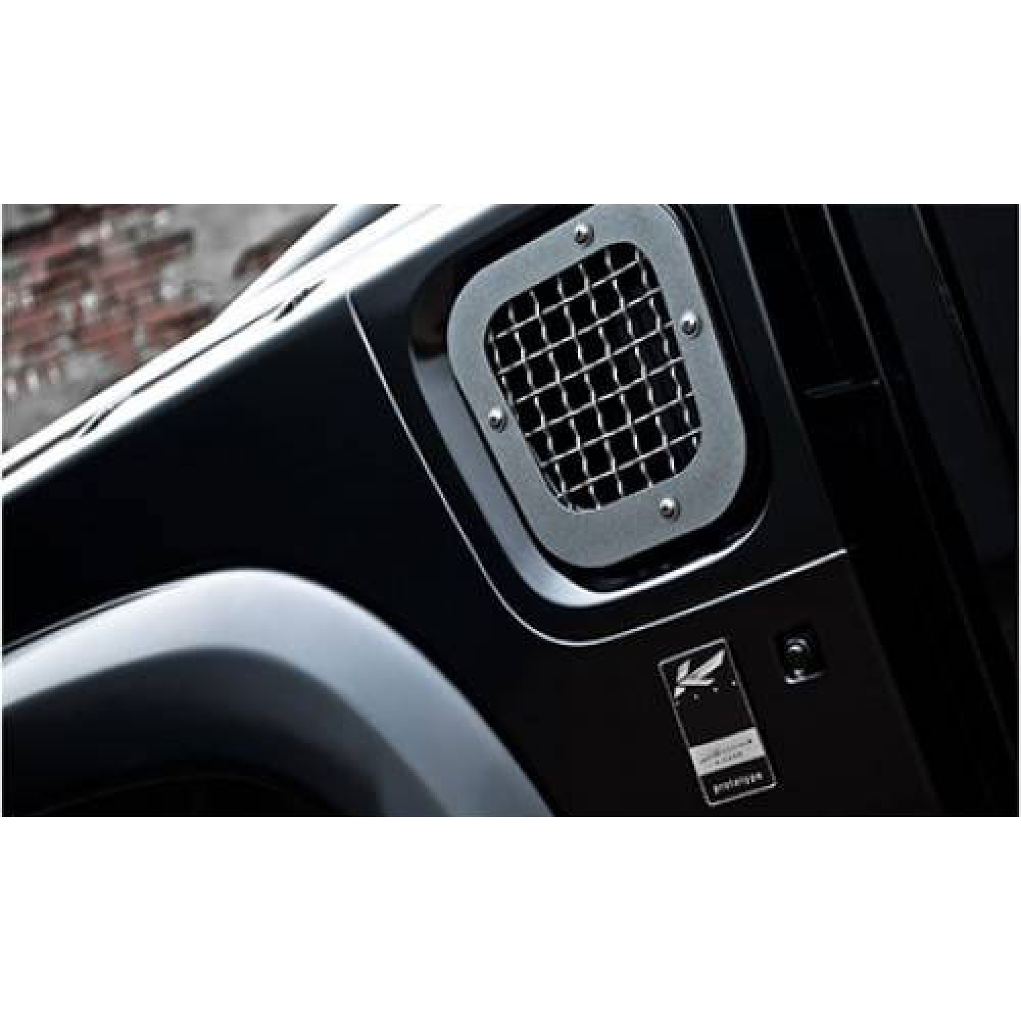 PKDEFSIDEVENTS - Kahn Defender Side Vents with Industrtial Mesh (Pair)
