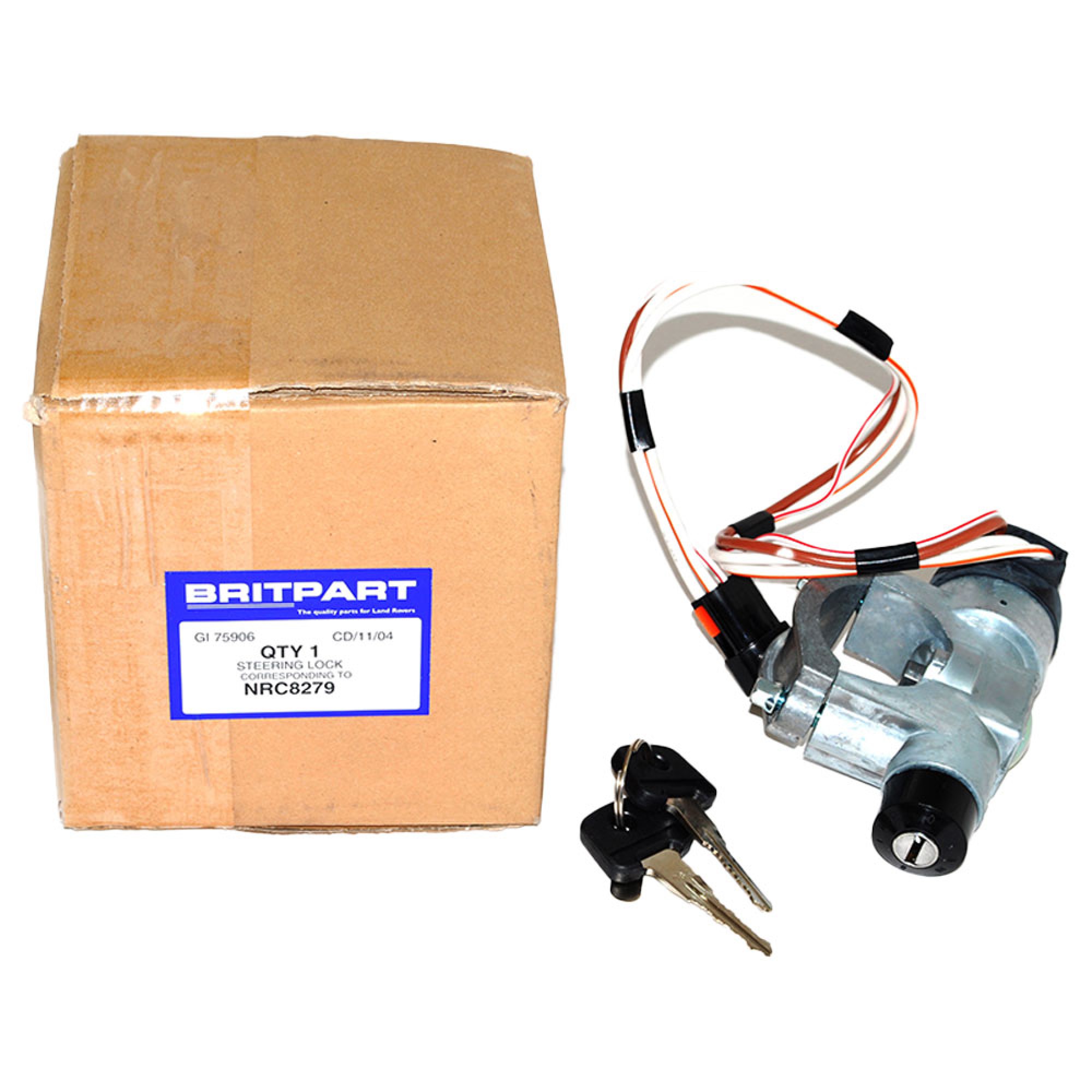 NRC8279 - Steering Column Lock 1984-92 Range Rover Classic