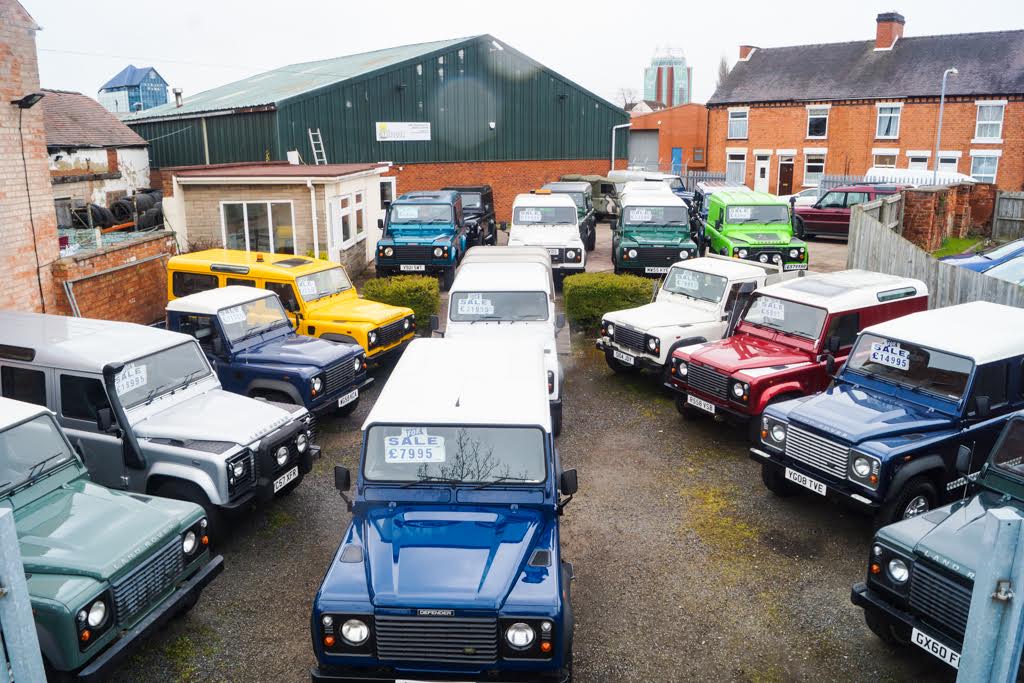 Used Land Rover Defender Collection for Sale - John Craddock Ltd